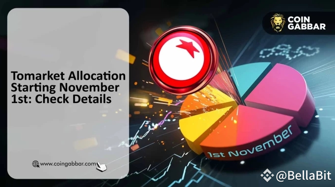 Tomarket Set to Launch $TOMA Airdrop on October 31 as Allocation ...