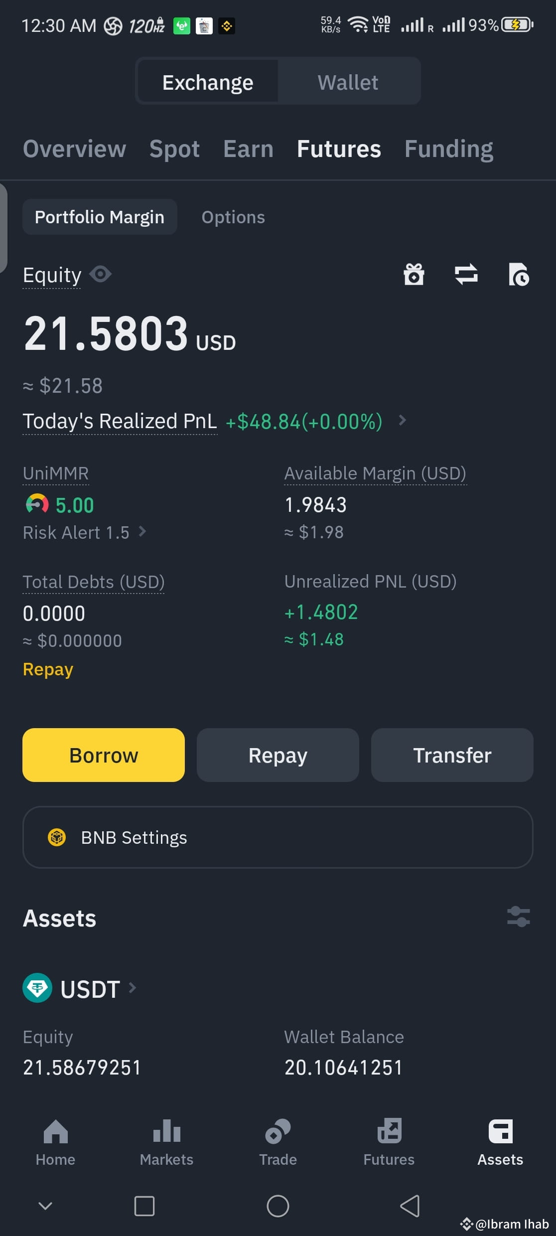 $TRUMP profit 48 dollar Go sell on future | Ibram Ihab on Binance Square