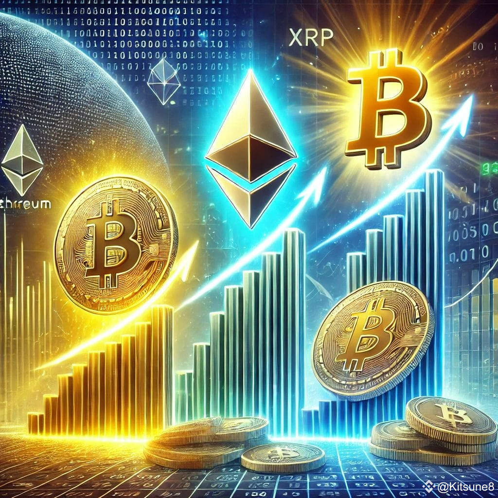 $XRP $ETH $BTC The cryptocurrency market continues to show | Kitsune8 ...