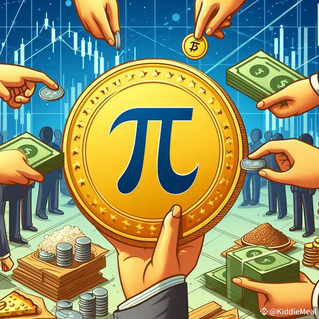 Pi coin... here's your pi coin. get em while it's fresh. Ne ...