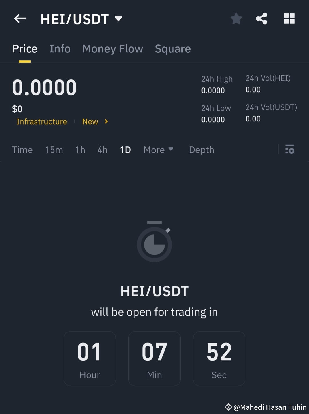 🚀 Hei Crypto ($HEI ) Listing on Binance – A Game Changer! | Mahedi Hasan Tuhin on Binance Square