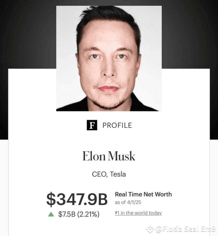 Ceo,Tesla at it's peak with net worth 7.5 billion | Floria Seal Em9 on ...