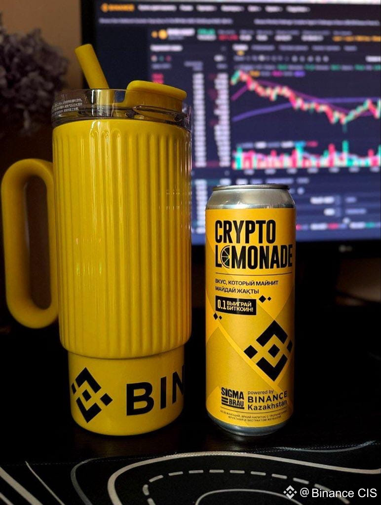 You drink lemonade, and the chance to get BTC is real. (0.1 | Binance ...
