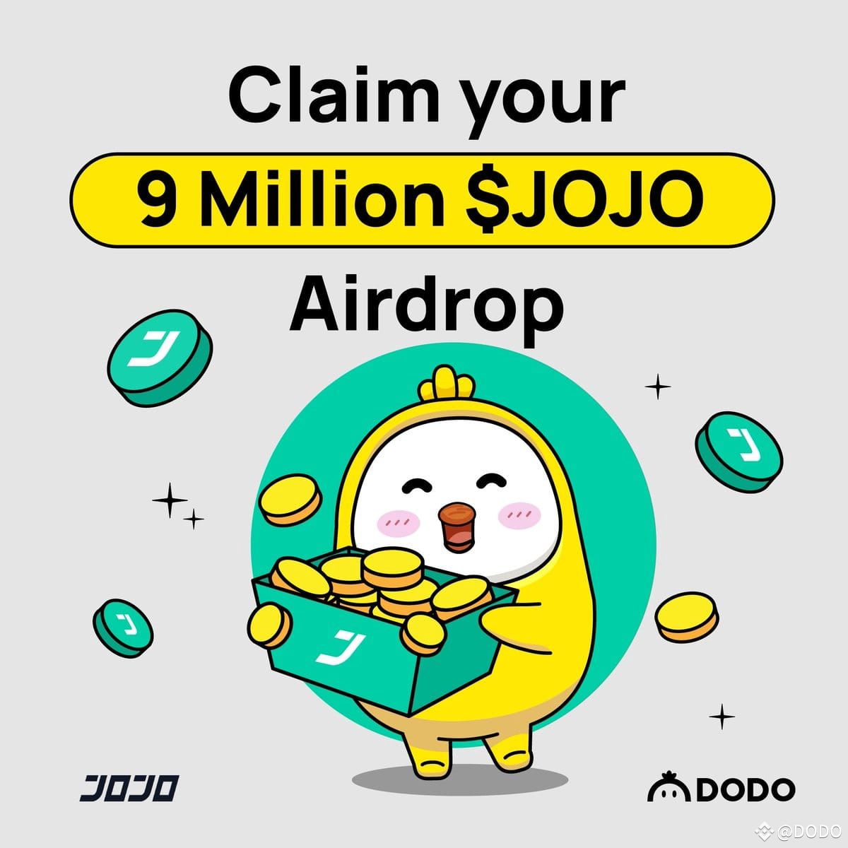 Attention! Your @jojo_exchange Airdrop is Coming! For | DODO on Binance ...