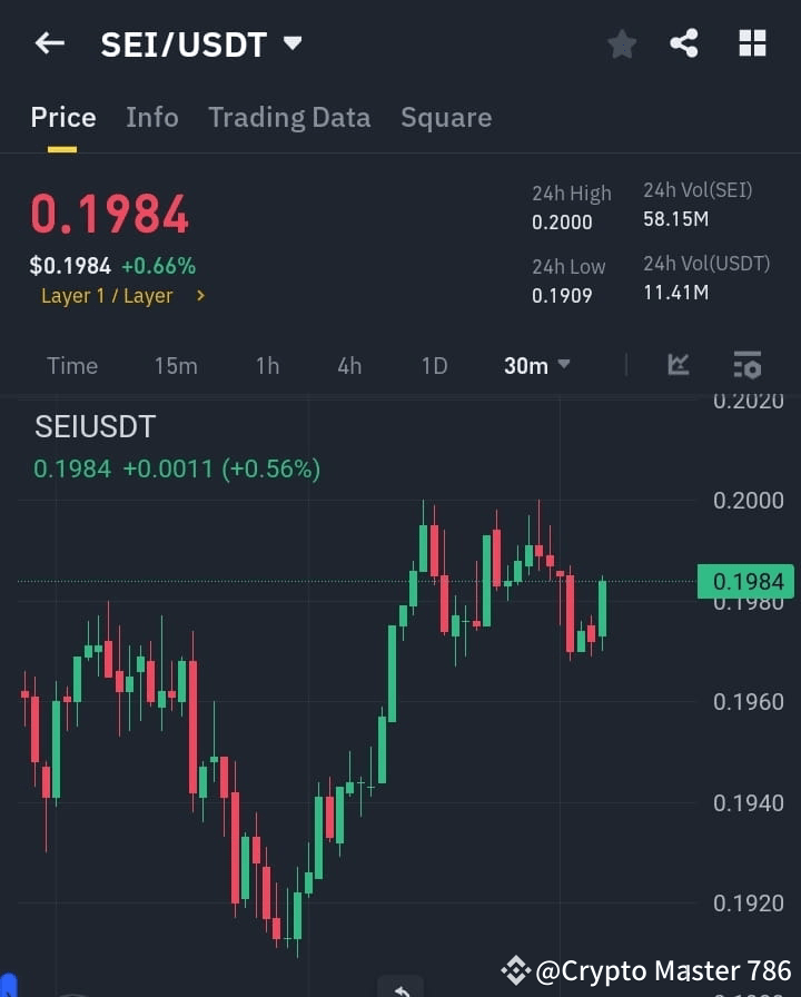 🚀 $SEI /USDT – Consolidation Before Breakout? 🚀 Current P | Crypto Master 786 on Binance Square