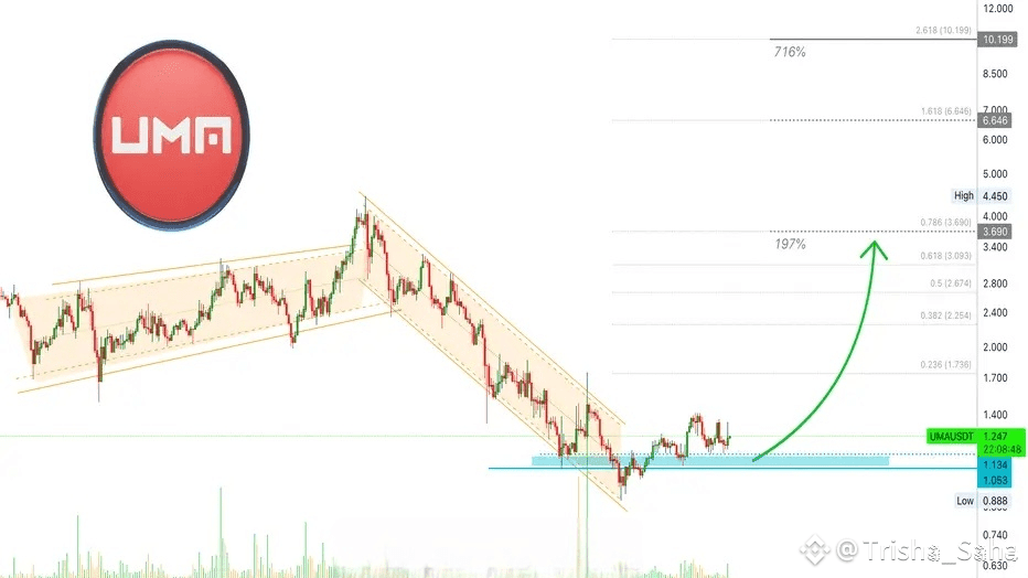 Uma Is Yet To Move: 5X Low Risk Lev. Trade Setup (PP: 3500%)💥🚀 | Trisha ...