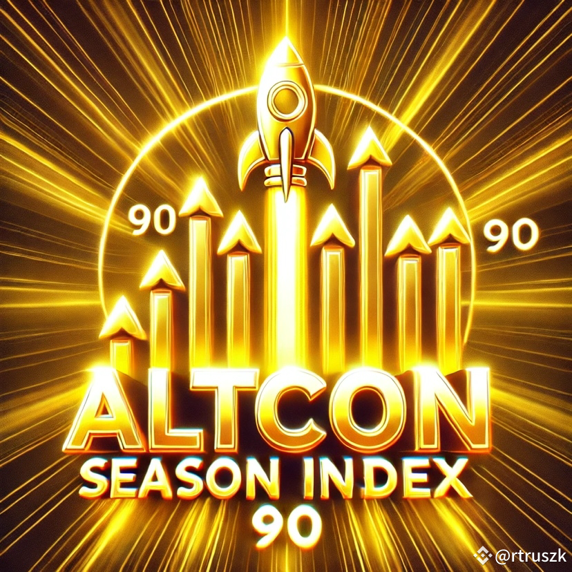 Indeks musim altcoin saat ini adalah 90! 🤩 Pertumbuhan nyat | Golden ...