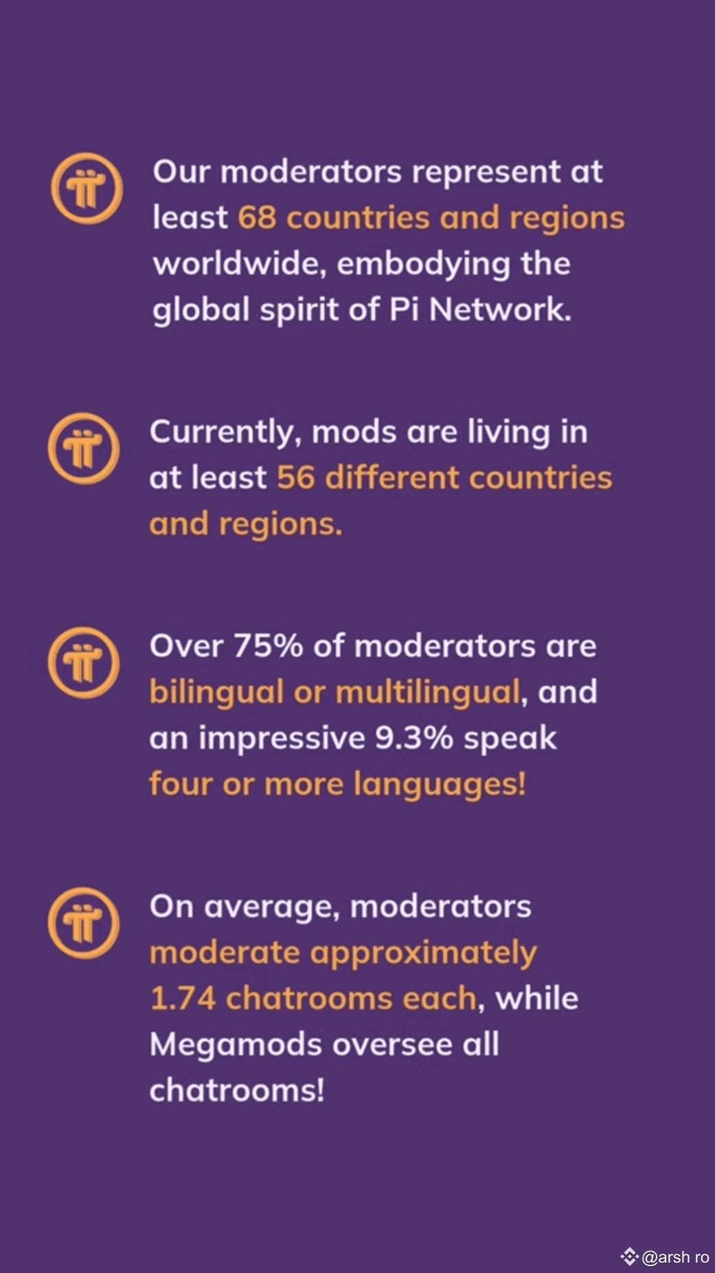 #pi #Pioneer Thank You for moderator FFF day | arsh ro on Binance Square