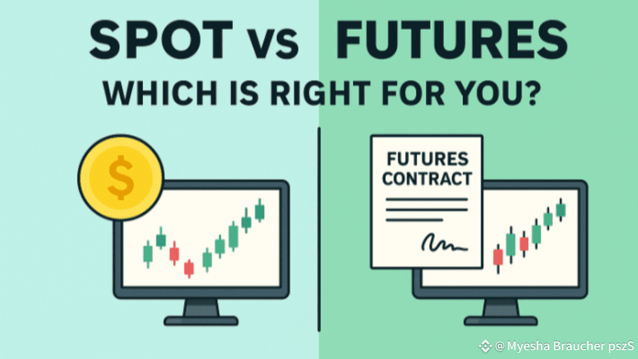 Spot vs Futures Trading: Which Is Right for You? | Myesha Braucher pszS ...
