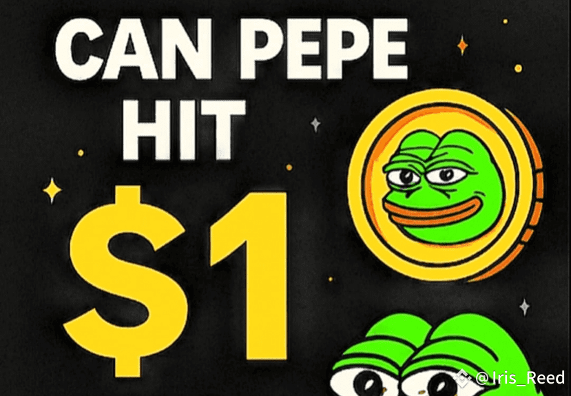 🐸 $PEPE to $1 by End of 2025? 🎯 Call it a meme, call it a | Iris_Reed ...