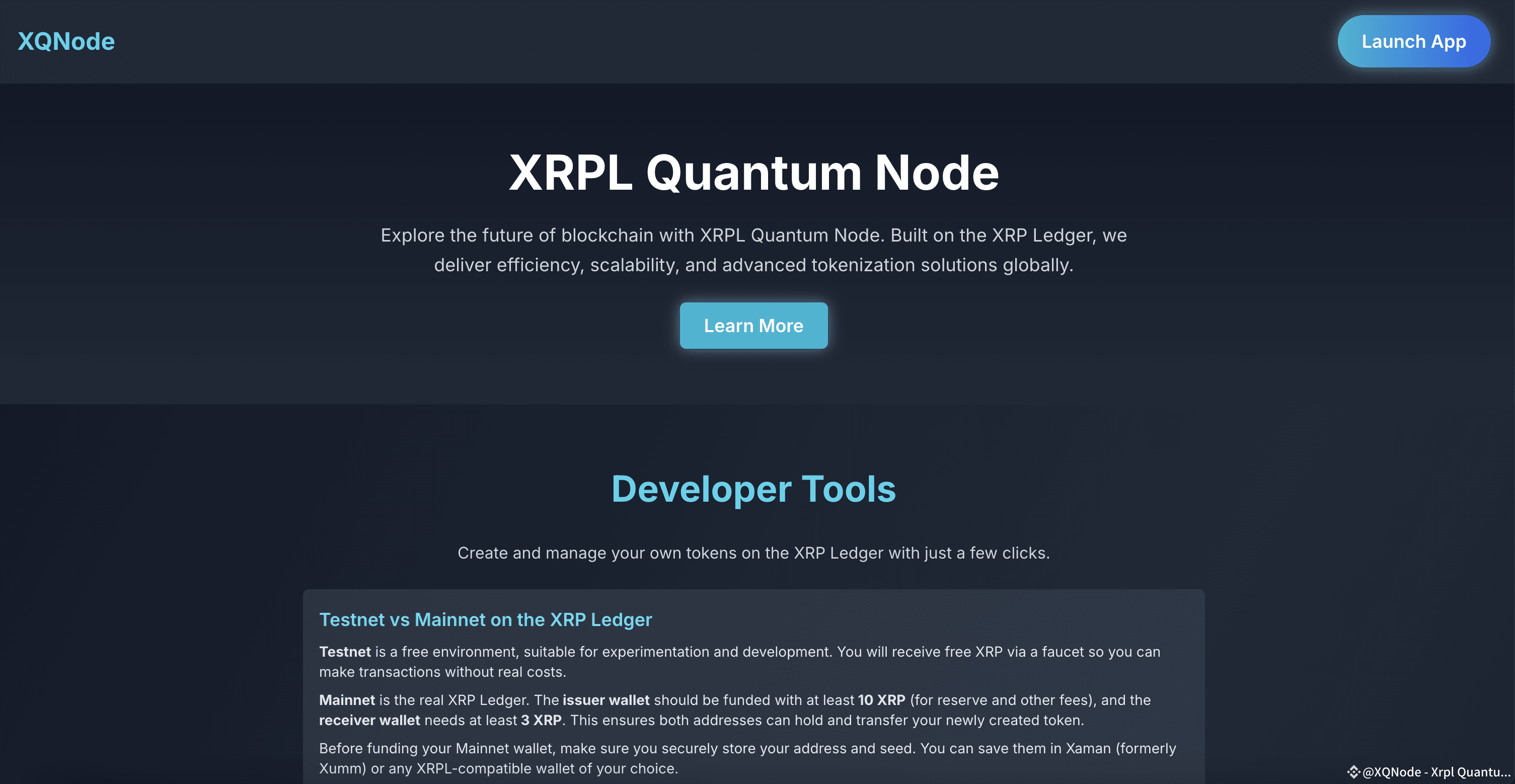 $XRP We are proud that XQNode is built on the XRP Ledger. Th | XQNode ...