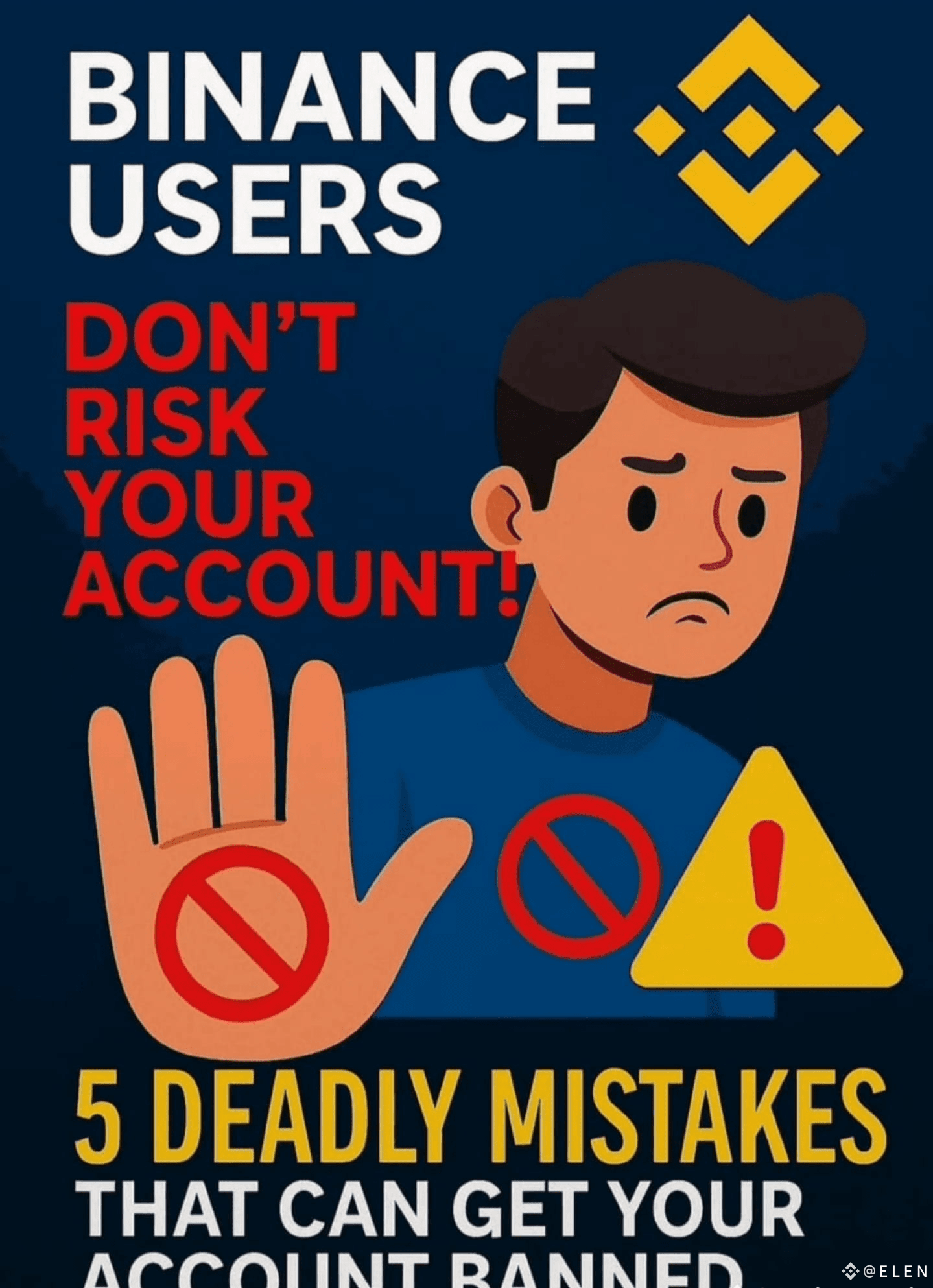 🚫 Common Mistakes That Can Lead to Account Bans 1. Incompl | E L E N on ...