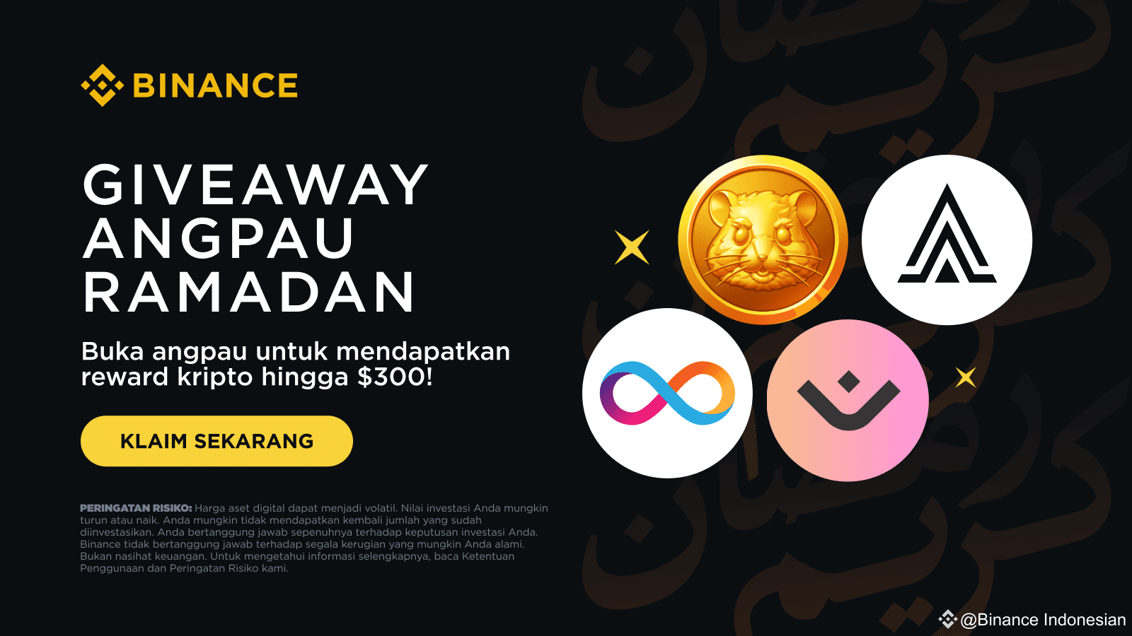 Claim your free angpau and celebrate #RamadanwithBinance | Binance ...