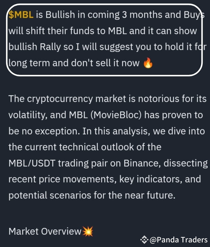 $MBL skyrocketing as I predicted in November This is what y | Panda ...