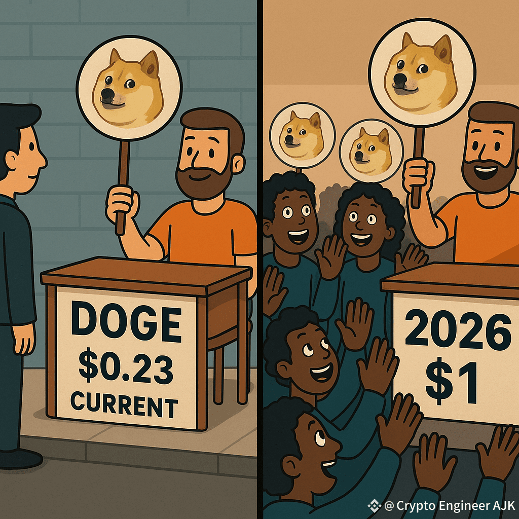 🦈🚨📈 Fill you bags with Doge. 2026 is $DOGE year. Agree | Crypto ...