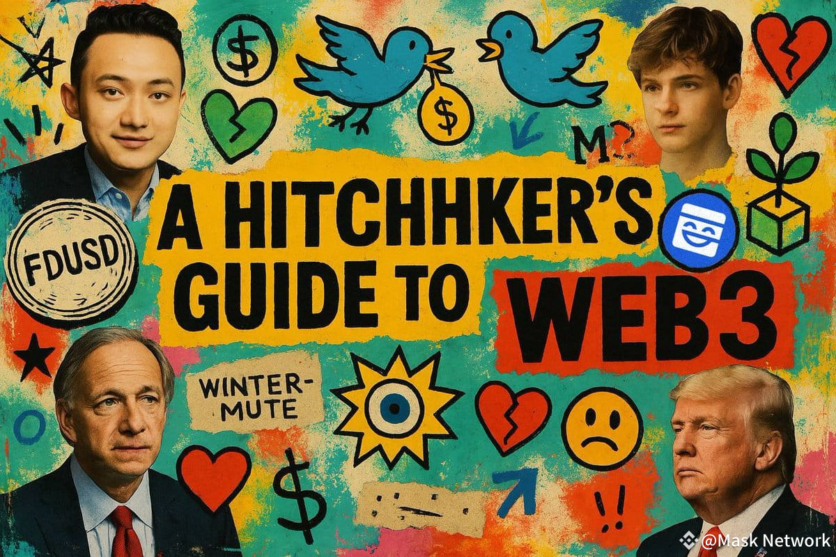 🚸 A Hitchhiker’s Guide to Web3: April Recap Vol.1 is here! | Mask Network on Binance Square