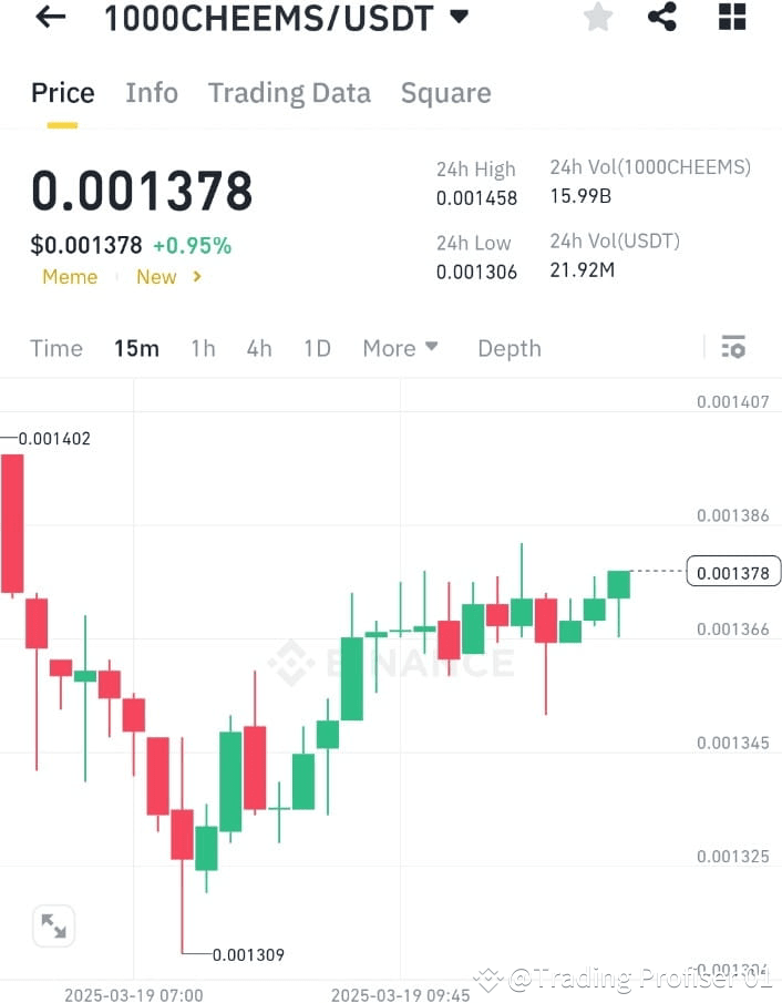 $1000CHEEMS /USDT – Meme Power Gaining Momentum! 🚀🐶 🔥 | Trading Profiser 01 on Binance Square