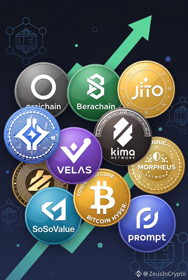 🚨 High Risk High Reward 🚨 10 Potential coins in 2026 to | ZeusInCrypto ...