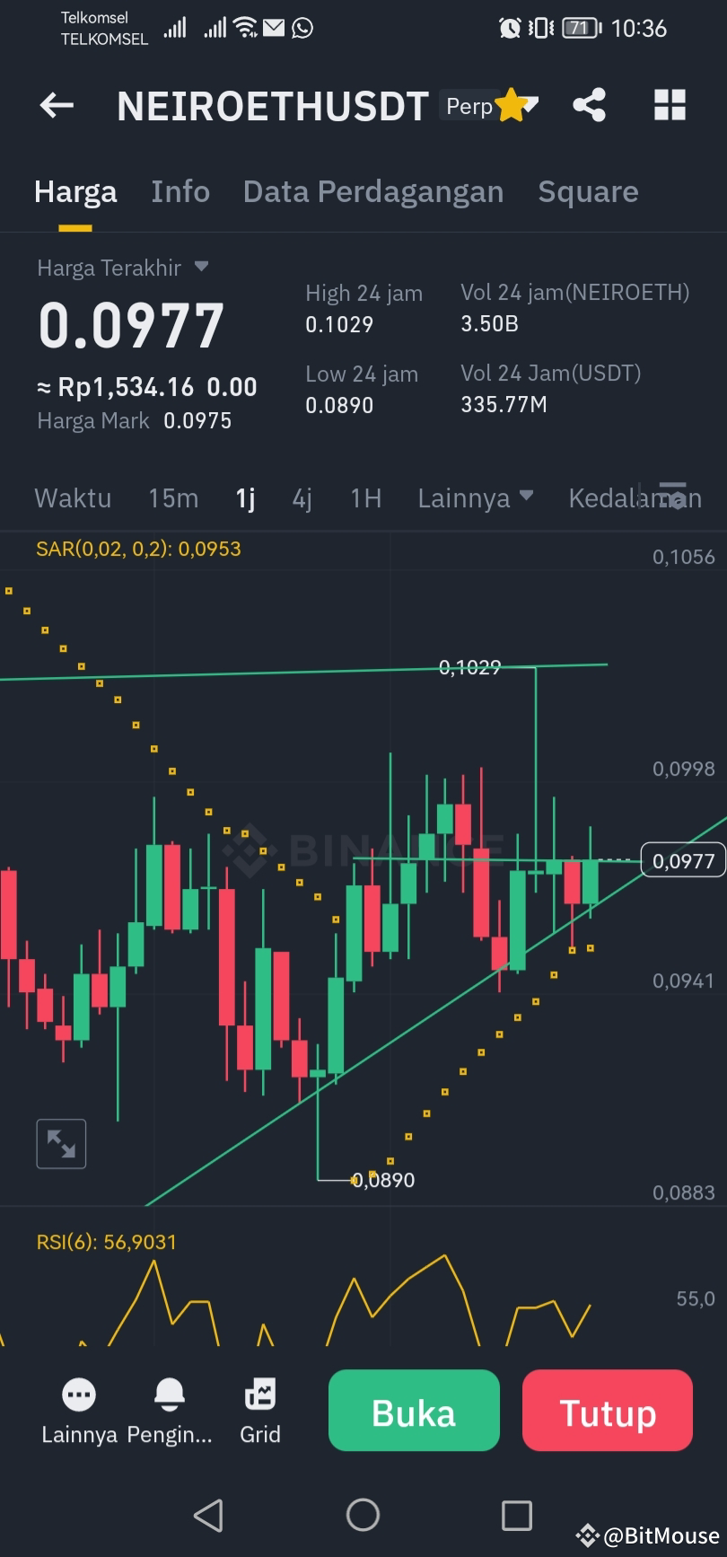 $NEIROETH very good | BitMouse on Binance Square