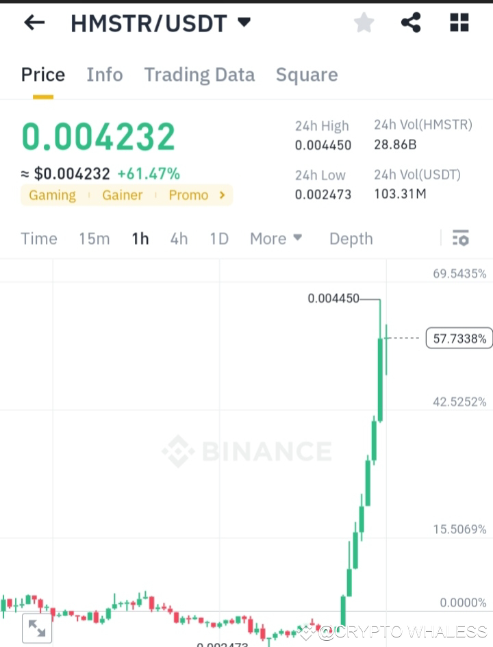 🚀 $HMSTR /USDT Technical Analysis & Price Target Levels | CRYPTO WHALESS on Binance Square