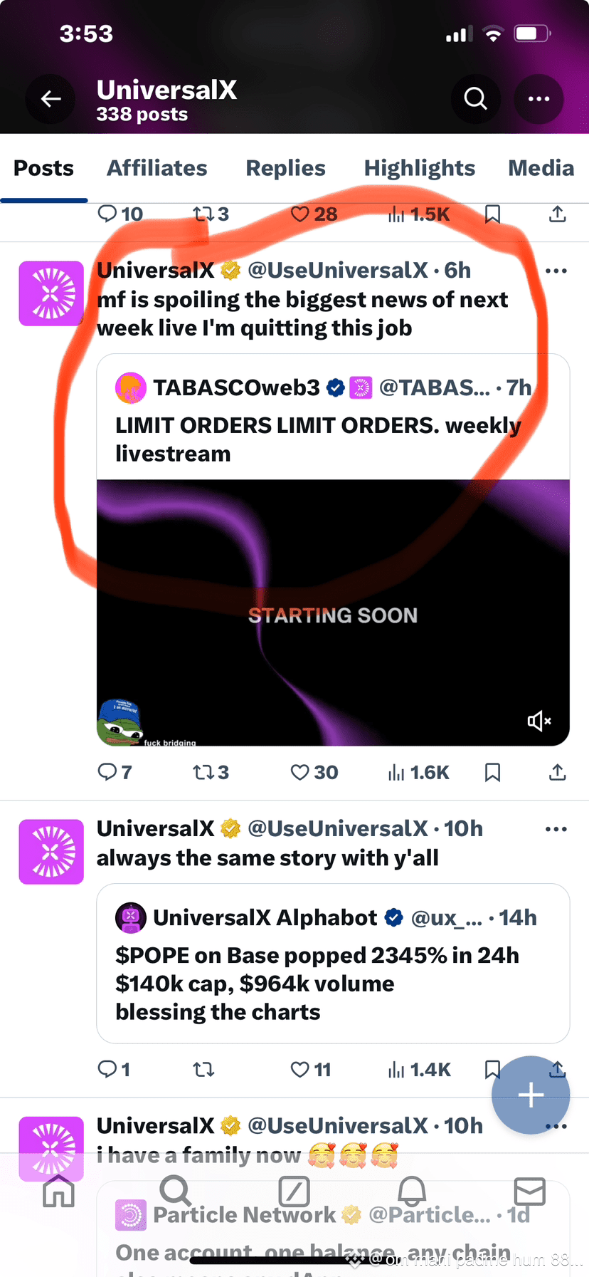 $PARTI $PARTI All three tokens, Parti, Layer, and WCT, opera | om mani ...