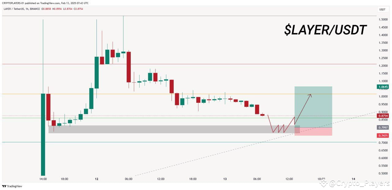 $LAYER Coin Update!! • currently its overall structure is | Crypto ...