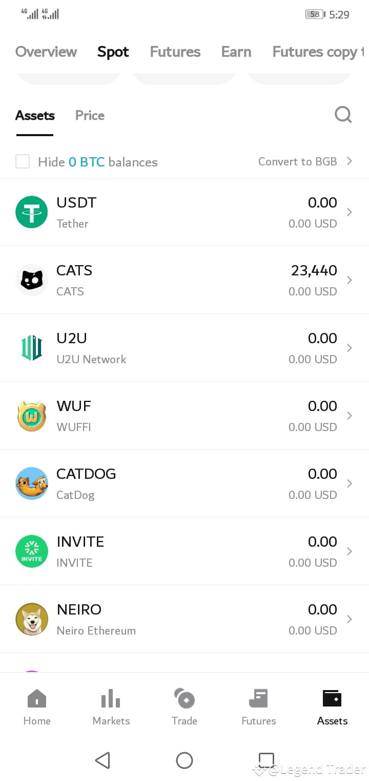 I received 23440 cats 🤑 | Legend Trader on Binance Square