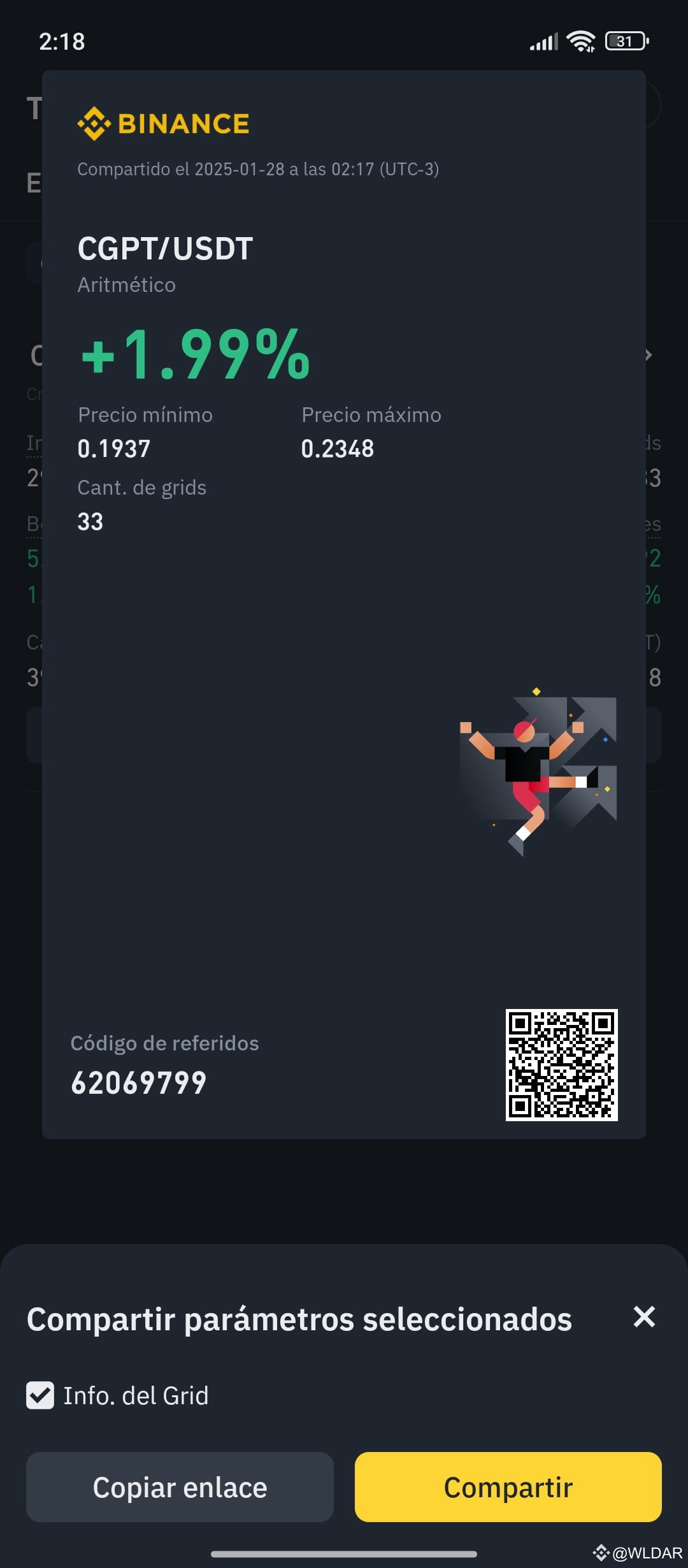 Hello everyone, I'm sharing the grid spot again for anyone w | WLDAR on ...