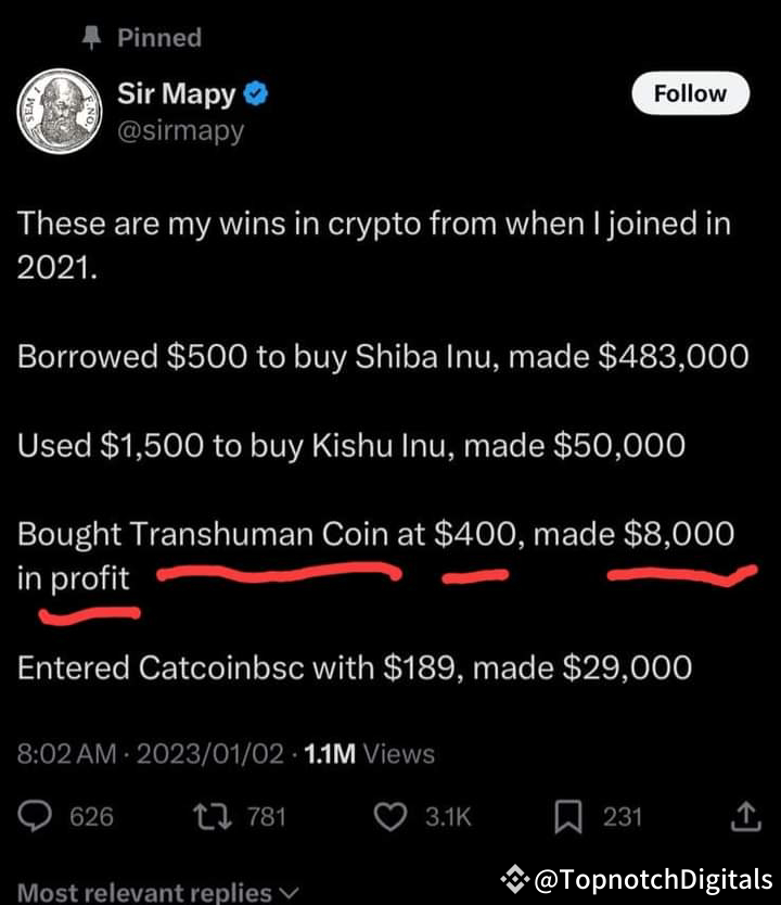 An Interesting Tweet ️ | TopnotchDigitals on Binance Square