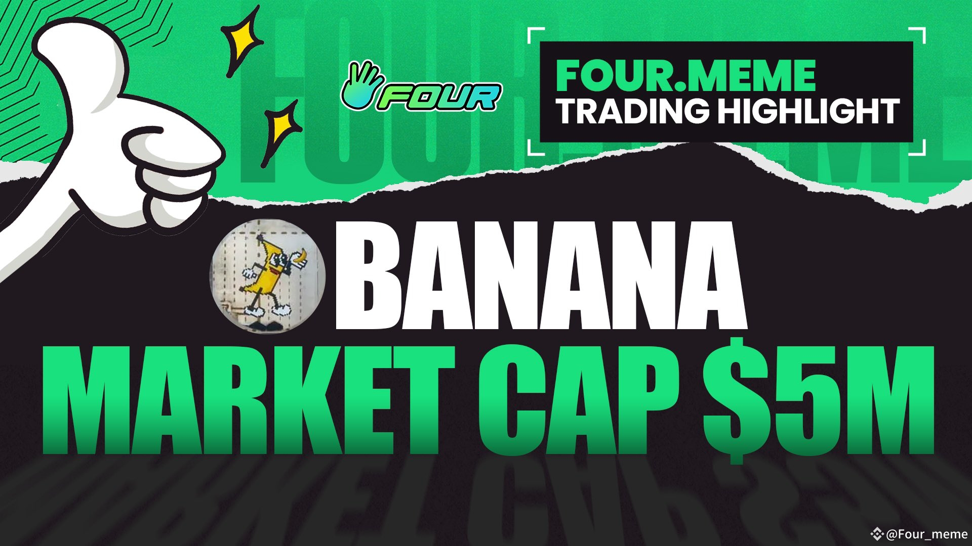 🚀 http://Four.Meme Trading Highlight 🚀 🎉 $BANANA hits a | Four_meme on ...