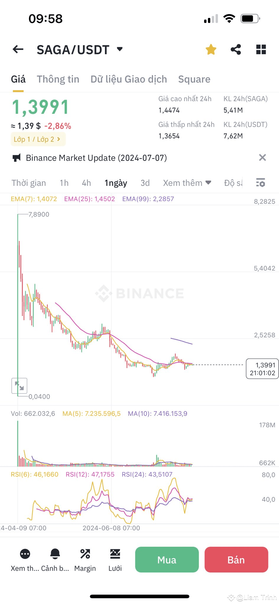 #SAGA has a pretty good Layer 1 product with Chainlet that i | Liam ...