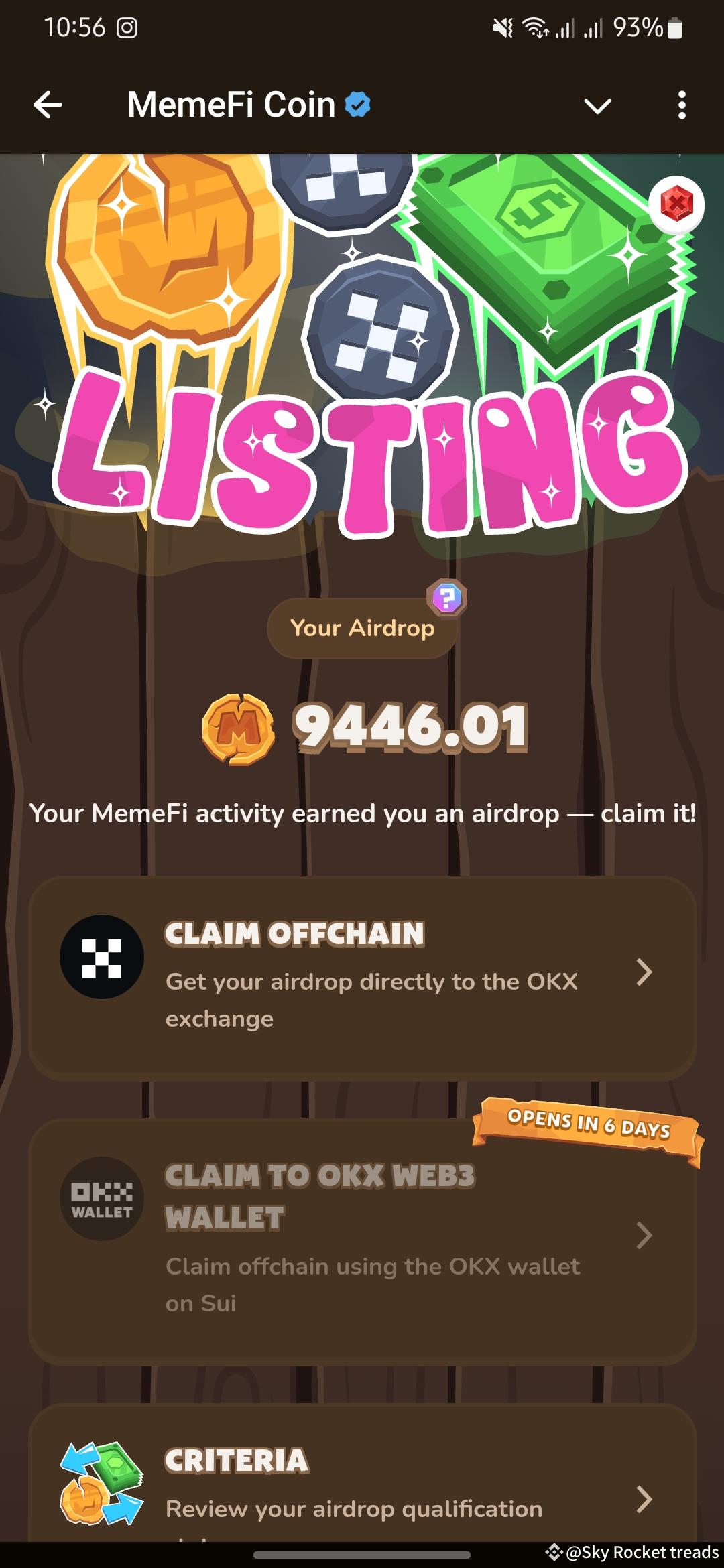 my #MEMEFI token 30 usdt (6 ton) invested 4.2 billion coin | Sky Rocket ...