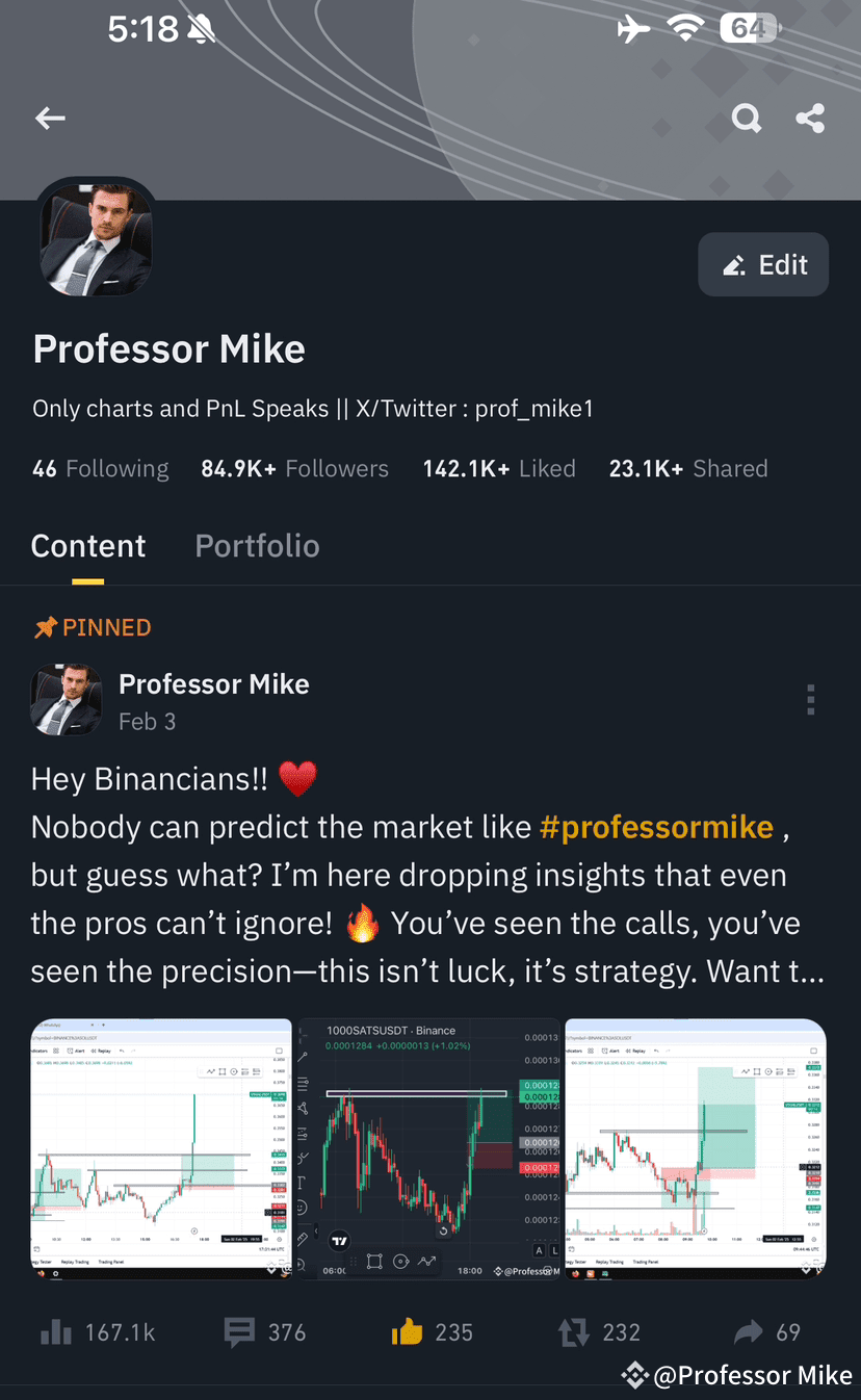 🚨 BREAKING NEWS – PROFESSOR MIKE IS MOVING! 🚨😓🥲 Hello, | Professor Mike on Binance Square