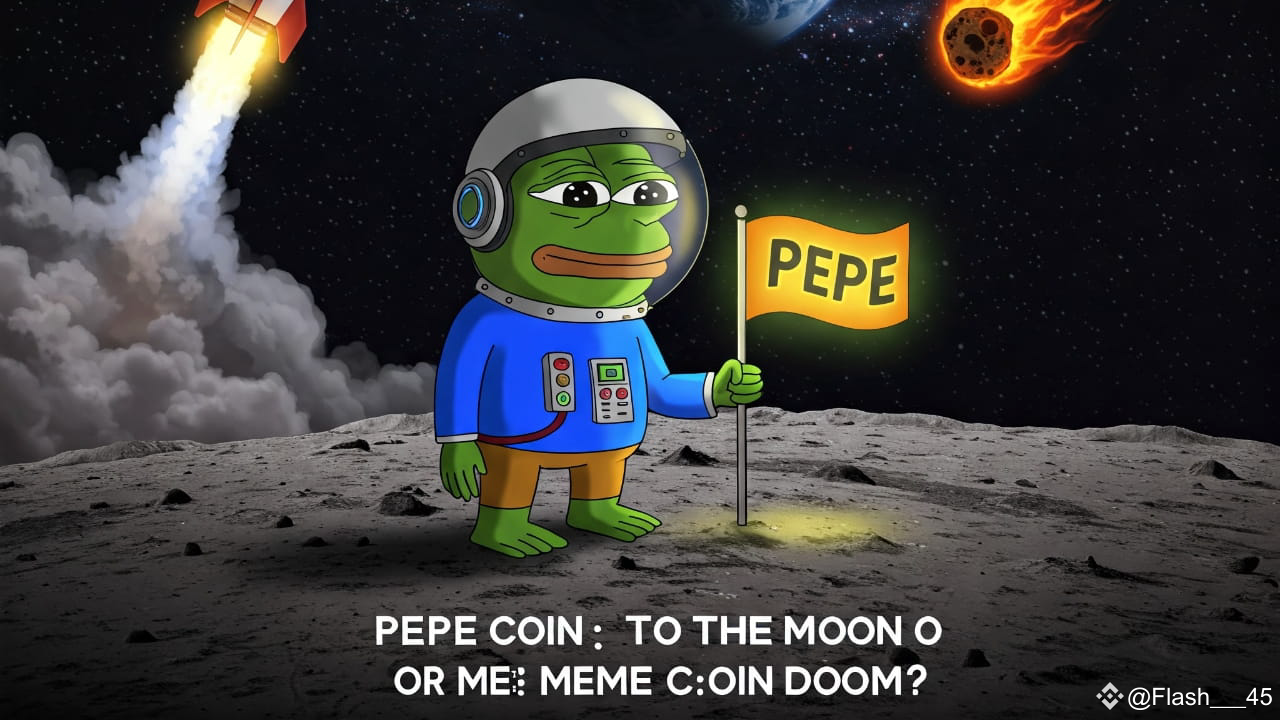 "Pepe Coin to the Moon or Meme Coin Doom? The Shocking Truth About PEPE ...