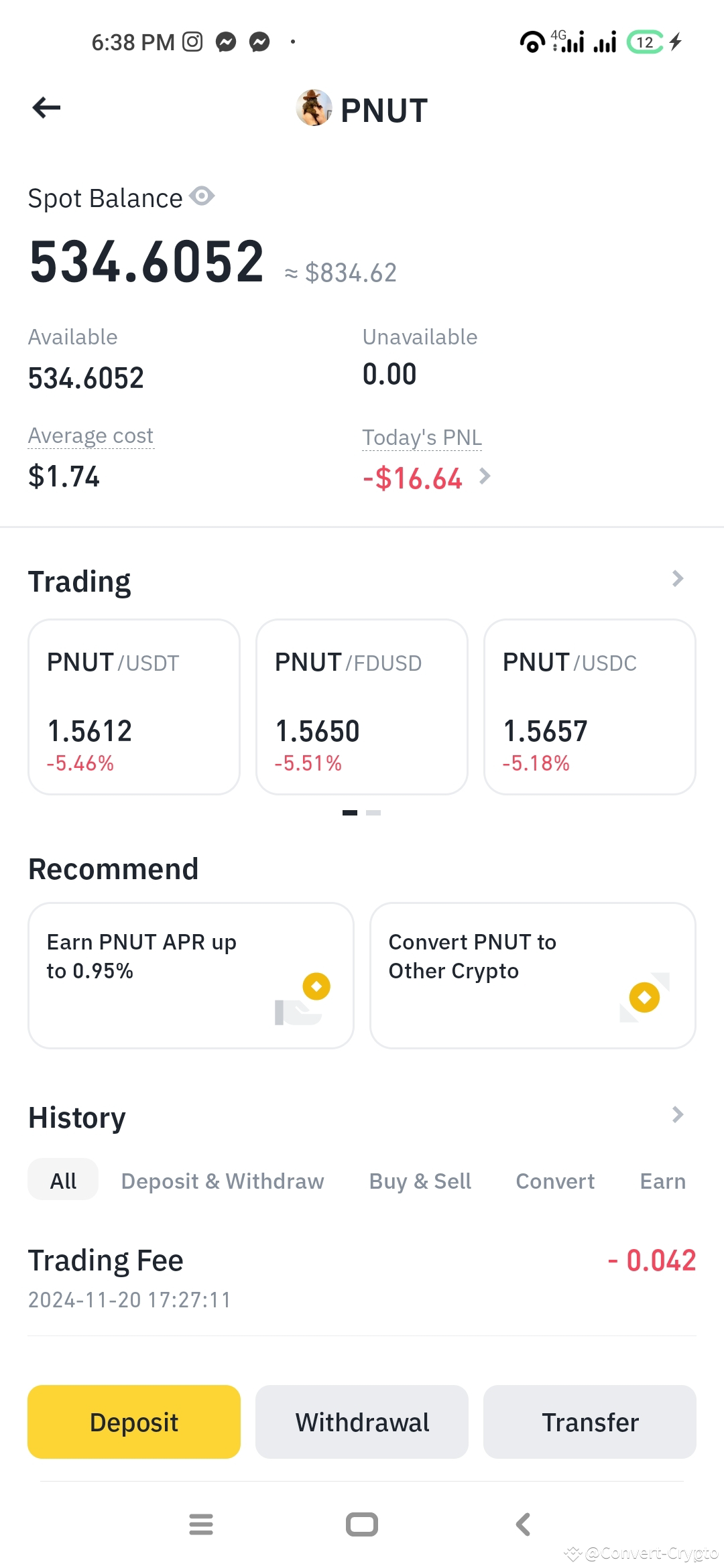HOLD OR | Convert-Crypto on Binance Square