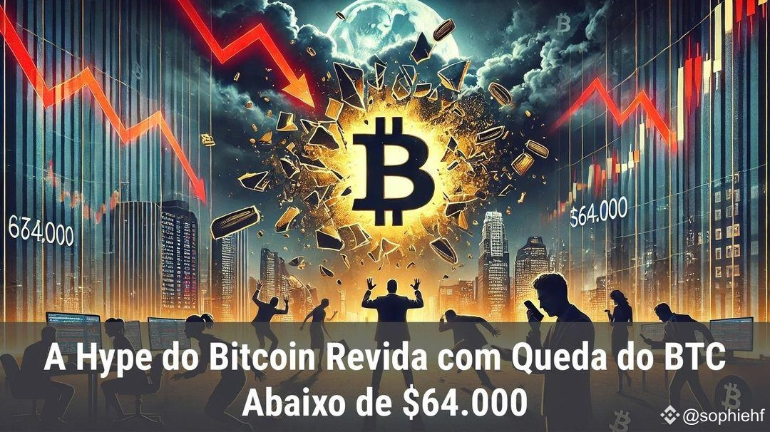 BITCOIN HYPE FIGHTS BACK AS BTC DROPS BELOW $64,000 | Alerta Cripto on ...