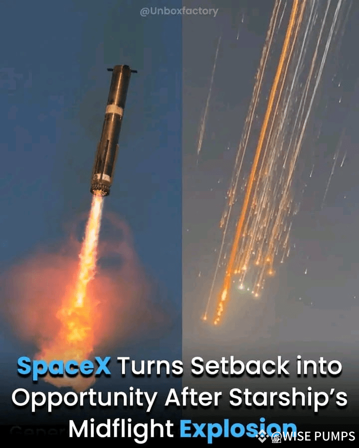 SpaceX’s Starship—the world’s most powerful rocket—exploded | WISE PUMPS on Binance Square