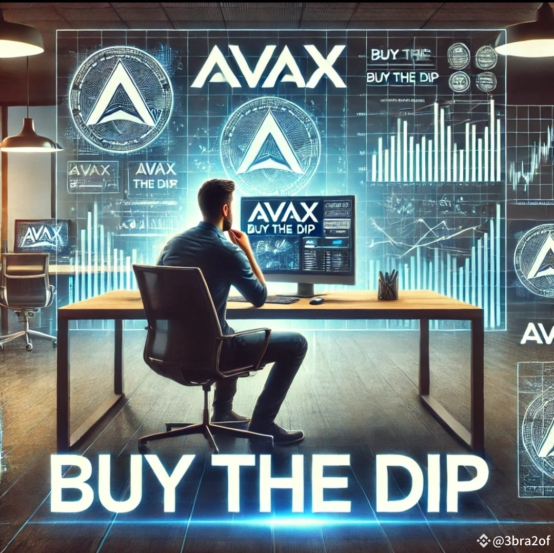 🚀AVAX - Setting My Buy the Dip Orders for Today 🔻💎 The m | MRTayea on Binance Square