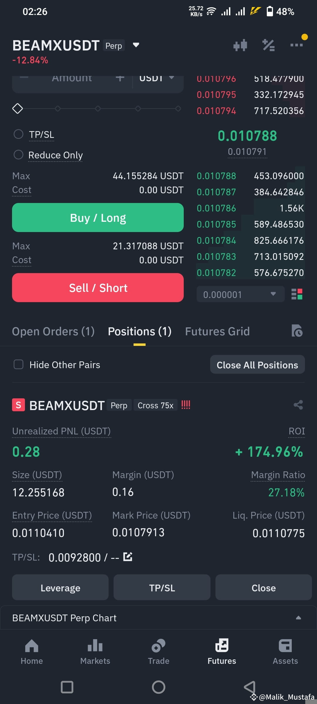 still not 🚫 closed 😞 please let me know ... should I wait | Malik ...