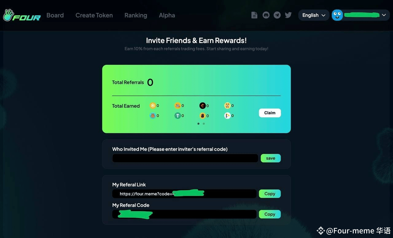 Invite Friends & Earn Rewards! 🚀🎉 Join http://four.meme’s | Four-meme ...