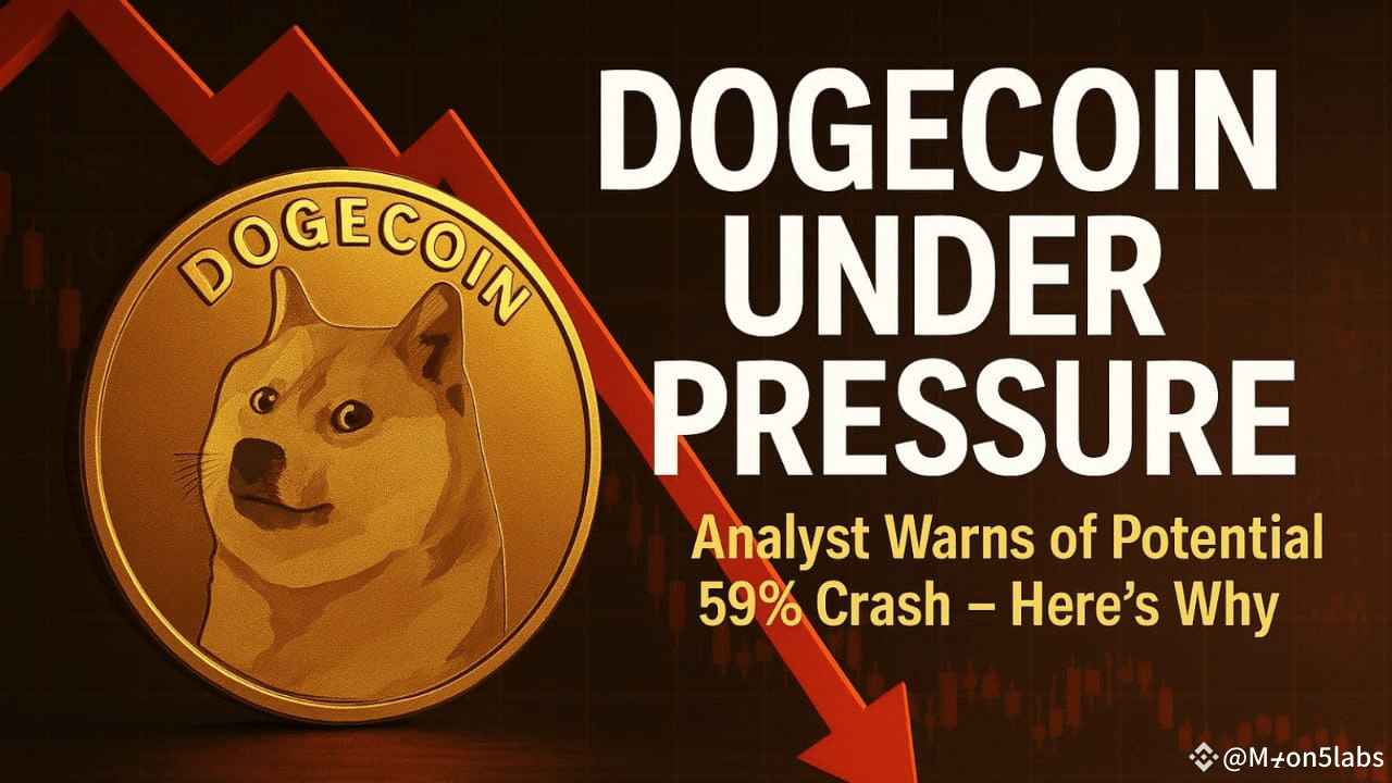 Dogecoin Under Pressure: Analyst Warns of Potential 59% Crash – Here's Why | Moon5labs on ...