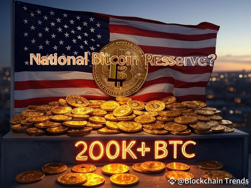 "🚨 BREAKING: The US might create a National Bitcoin Reserve ...