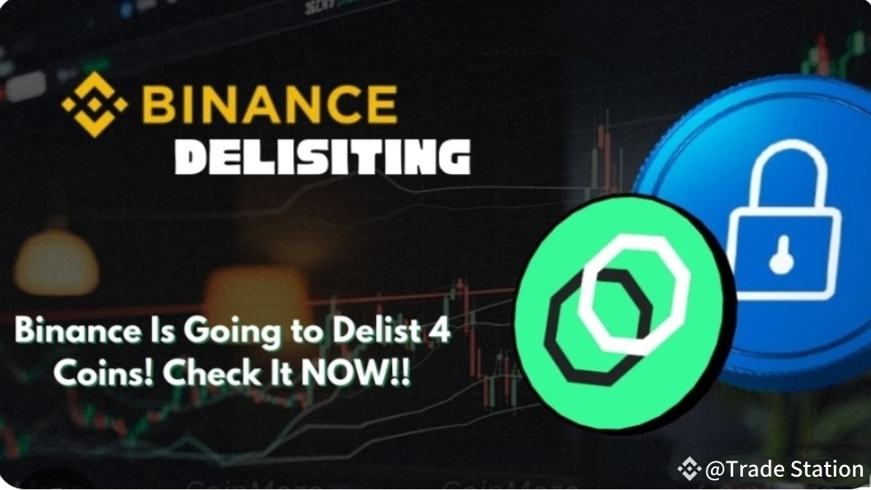 🚨 URGENT: BINANCE DELISTING ALERT – ACT NOW! 😳⚠️ | Trade Station on ...