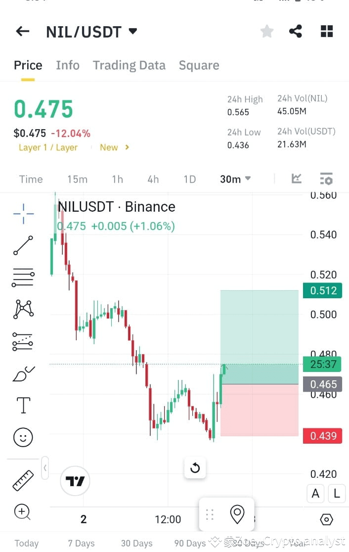 🚀 $NIL /USDT Bull run alert 💯 🔥 BULLS REGAIN MOMENTUM – | Zoe_Crypto analyst on Binance Square