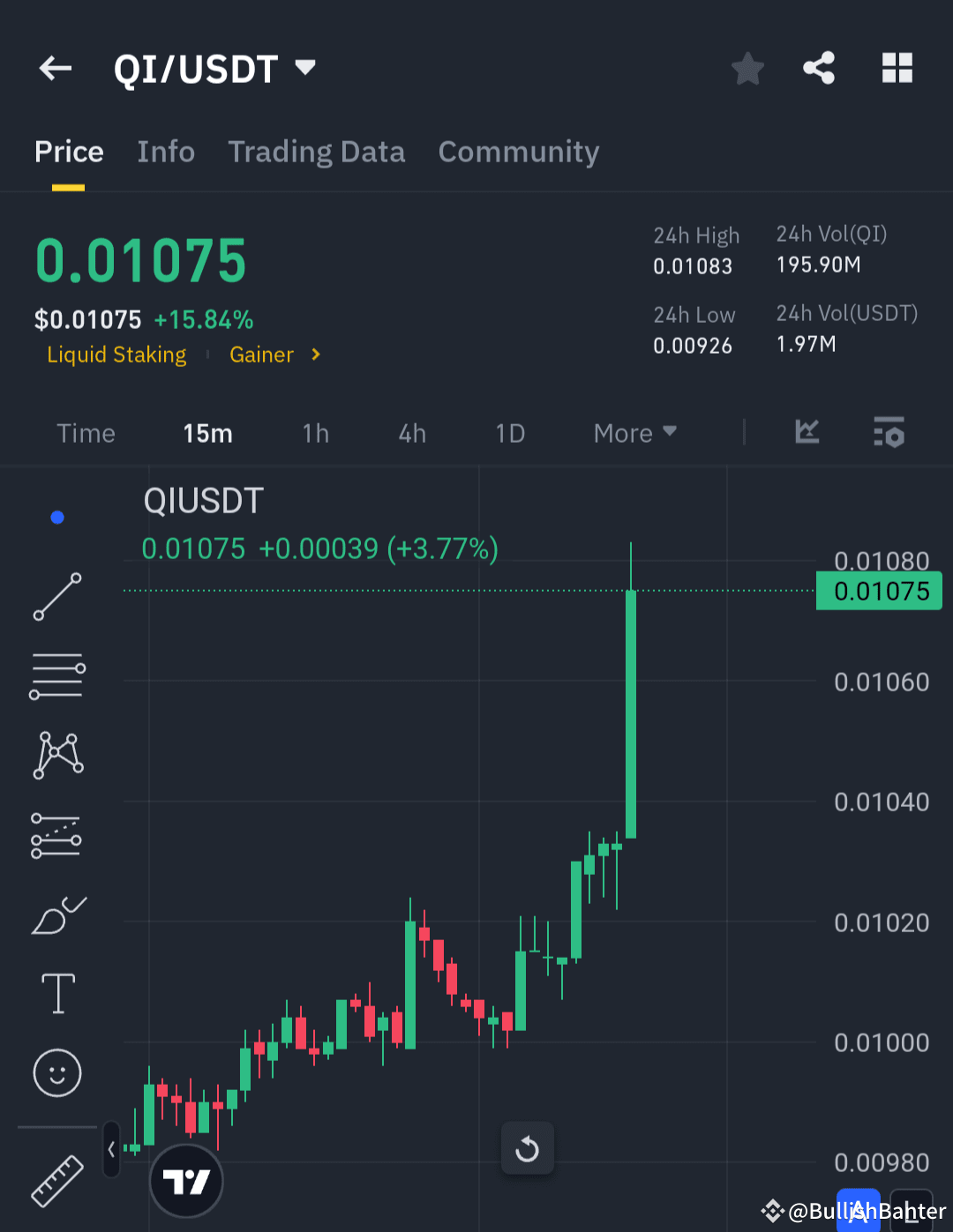 🚨 $QI /USDT: Explosive Move Underway – Don’t Miss It! $QI | BullishBanter on Binance Square