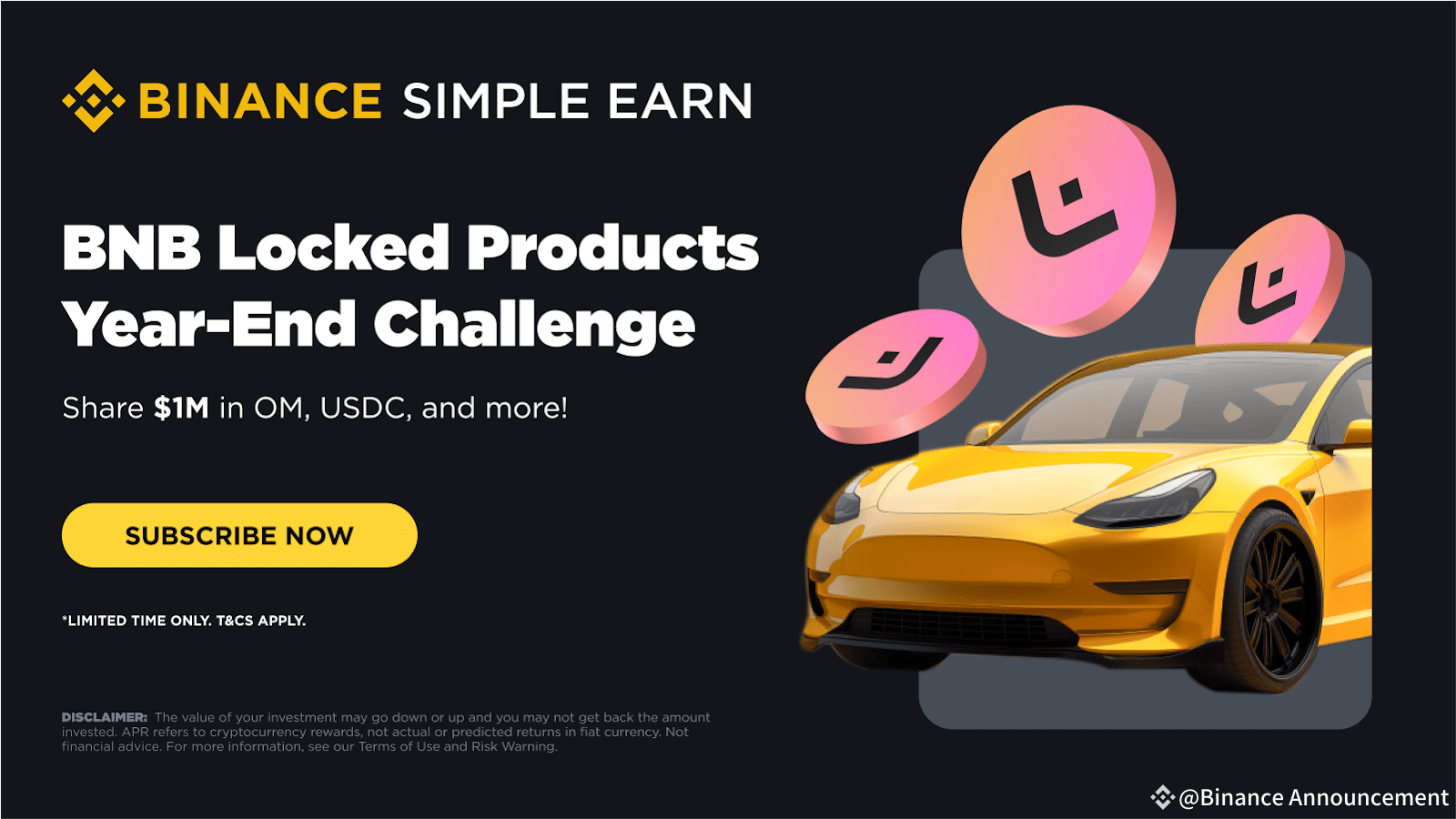 Year-End Challenge on the Fixed BNB Product: Share a large prize pool ...