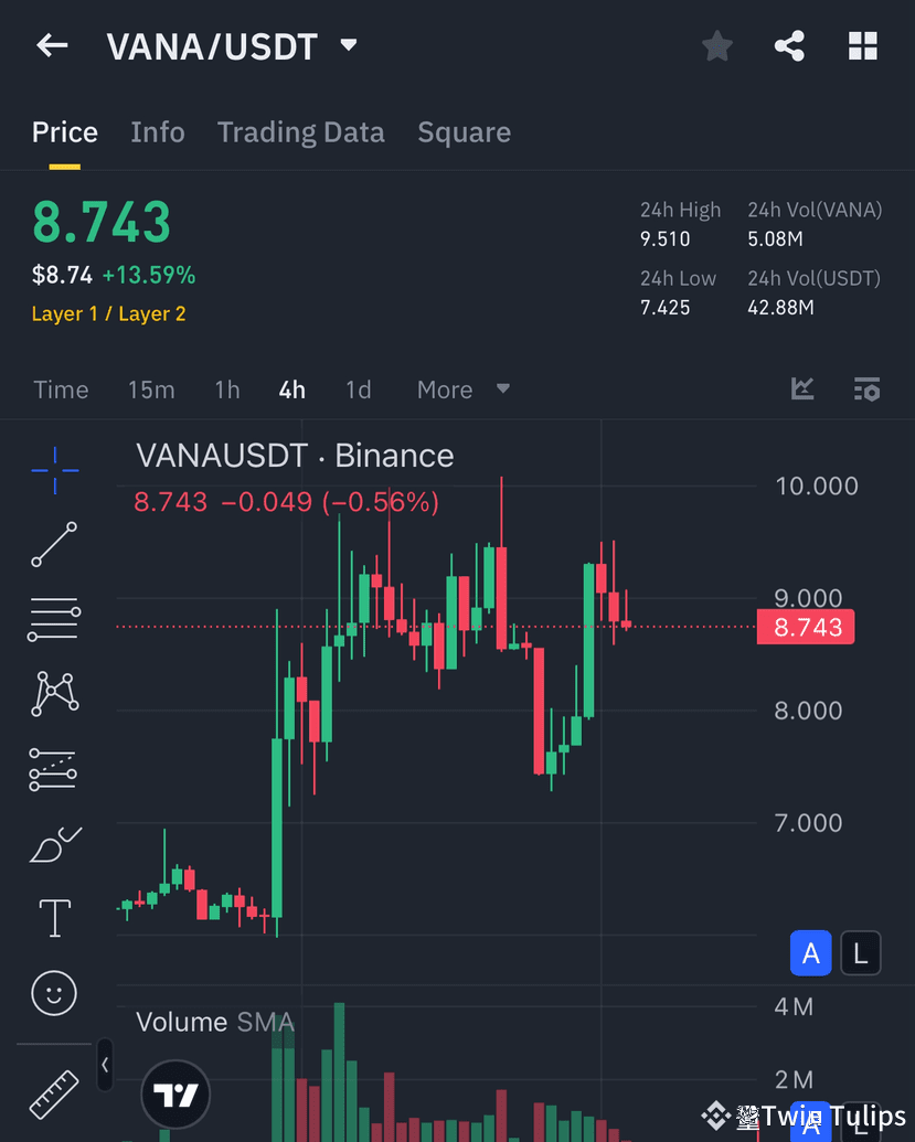 🚀 $VANA /USDT Market Update 🎯 🔥 Strong Layer 1 Momentum! | Twin Tulips X Web3 Protocol on ...