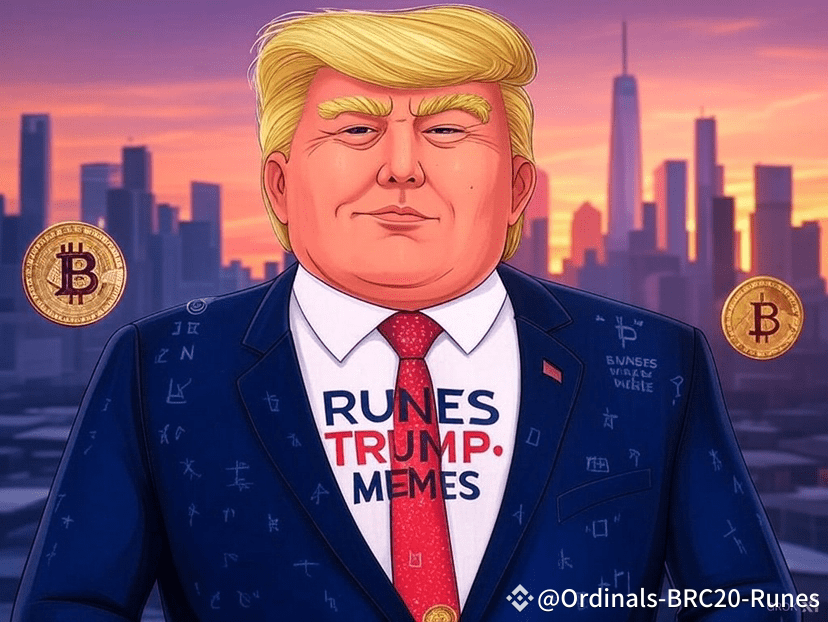 Loud and bold, here comes RUNES TRUMP•MEMES! Revolutionizing | Ordinals ...