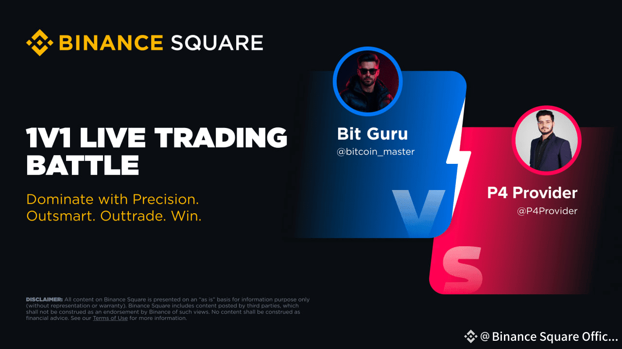 🔥 Join the 1v1 Live Trading Battle on Binance Square today! | Binance Square Official on Binance ...