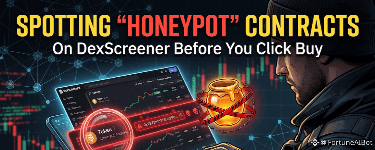 Spotting Honeypot Contracts on DexScreener Before You Click Buy ...